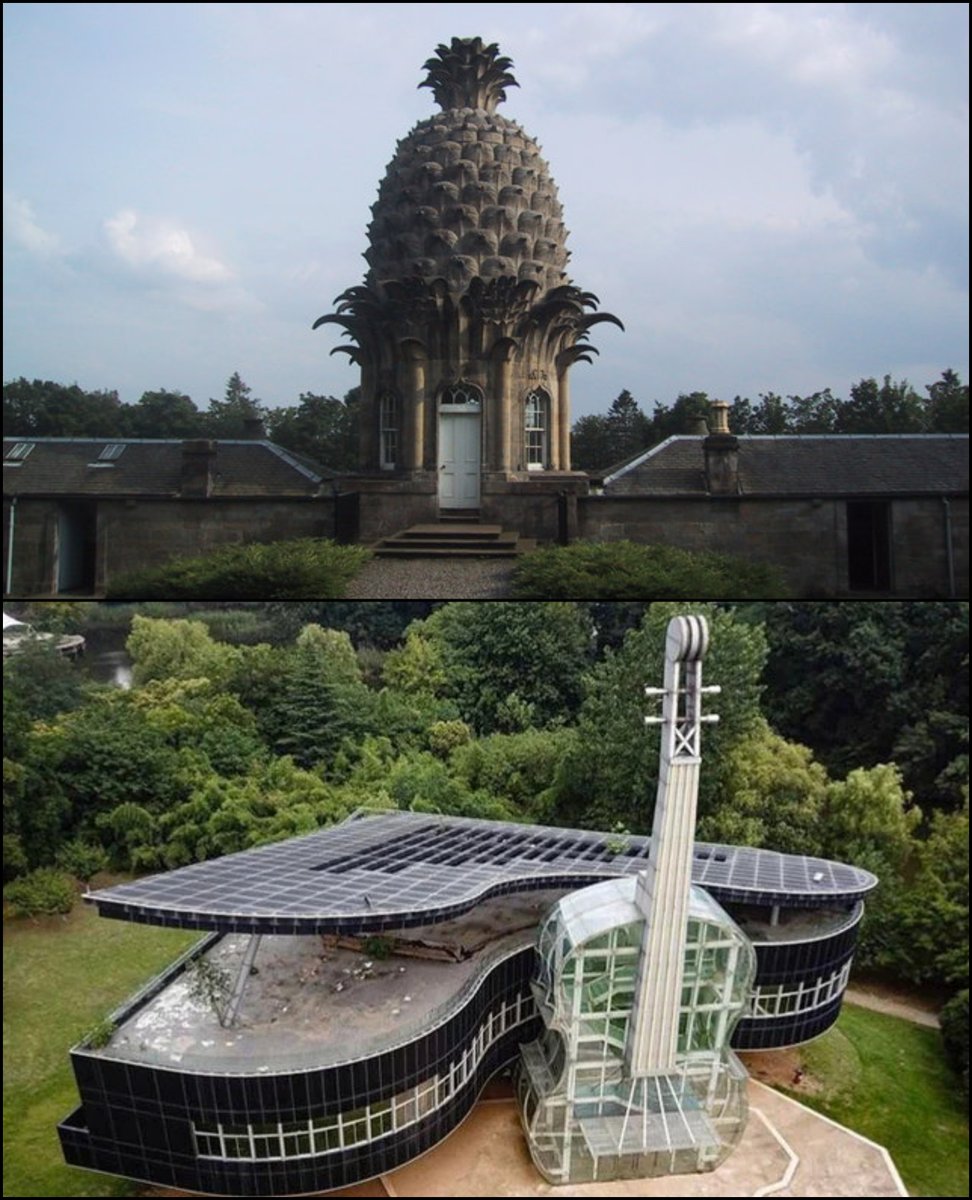 "Mimetic Architecture" is when buildings are designed to look like ...