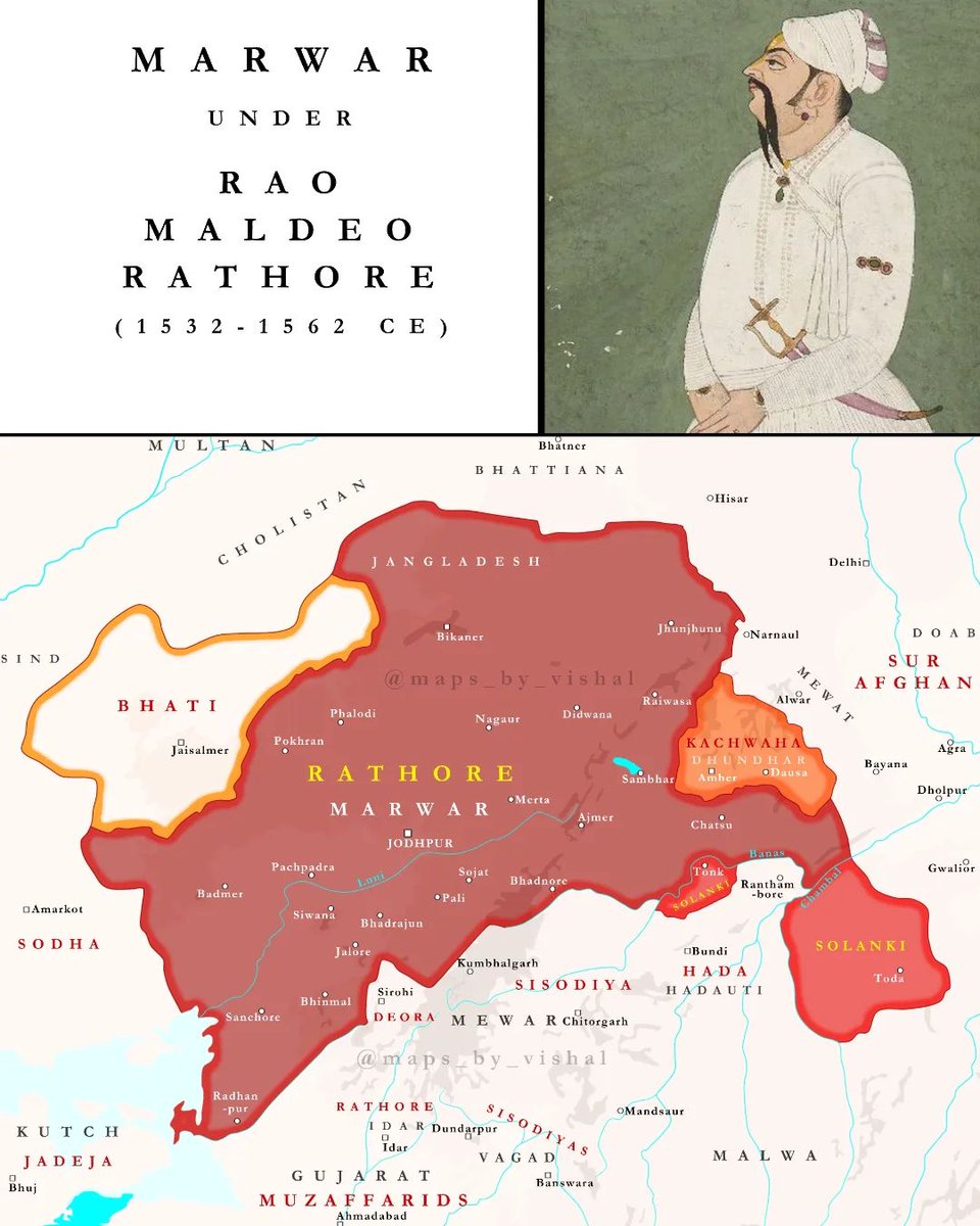 Rao Maldev Rathore the last conquerer (A Thread) https://t.co ...