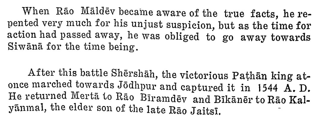 Rao Maldev Rathore the last conquerer (A Thread) https://t.co ...