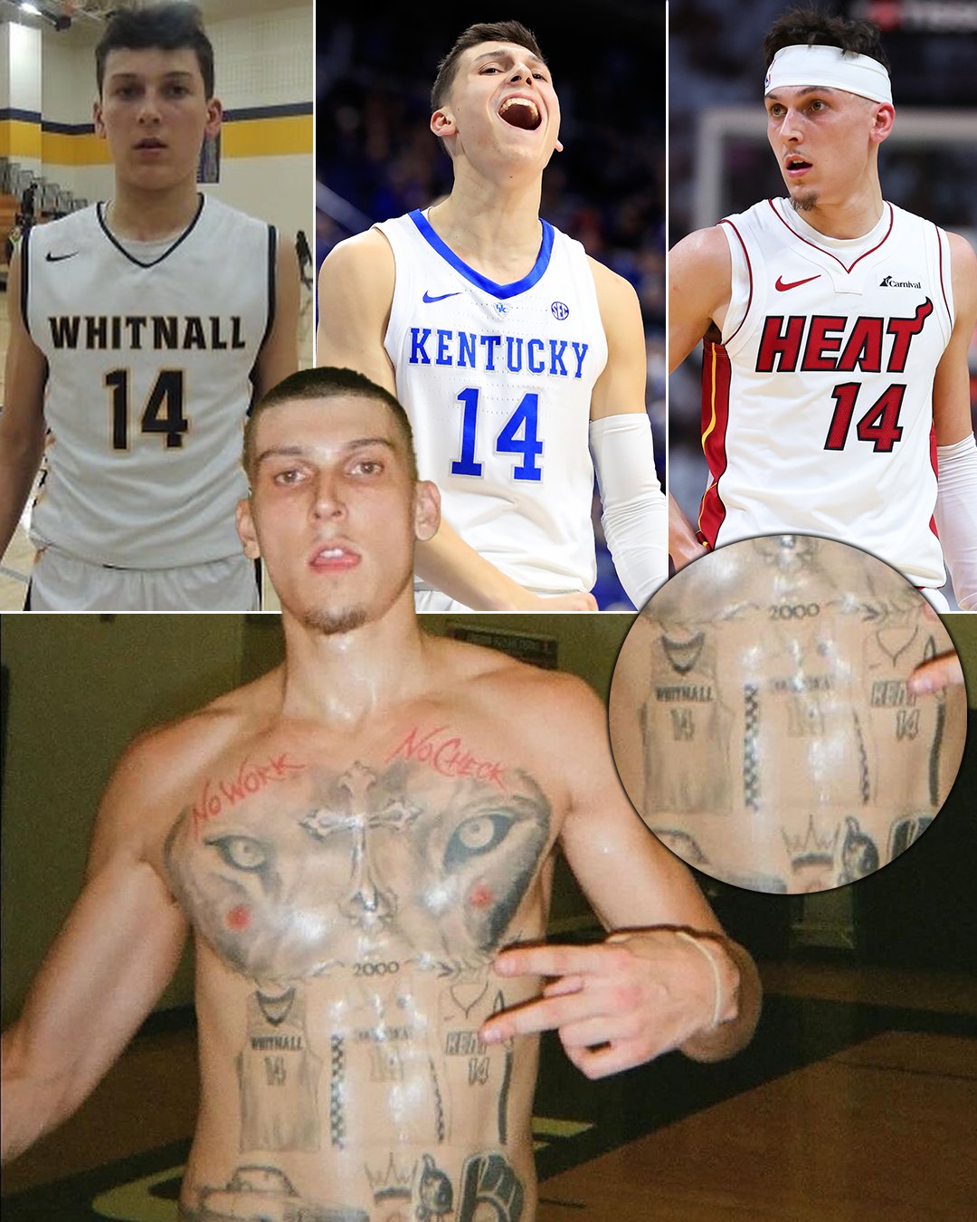 Kentucky Basketball Player Tattoos Tattoos Reveal Side Of UK Players
