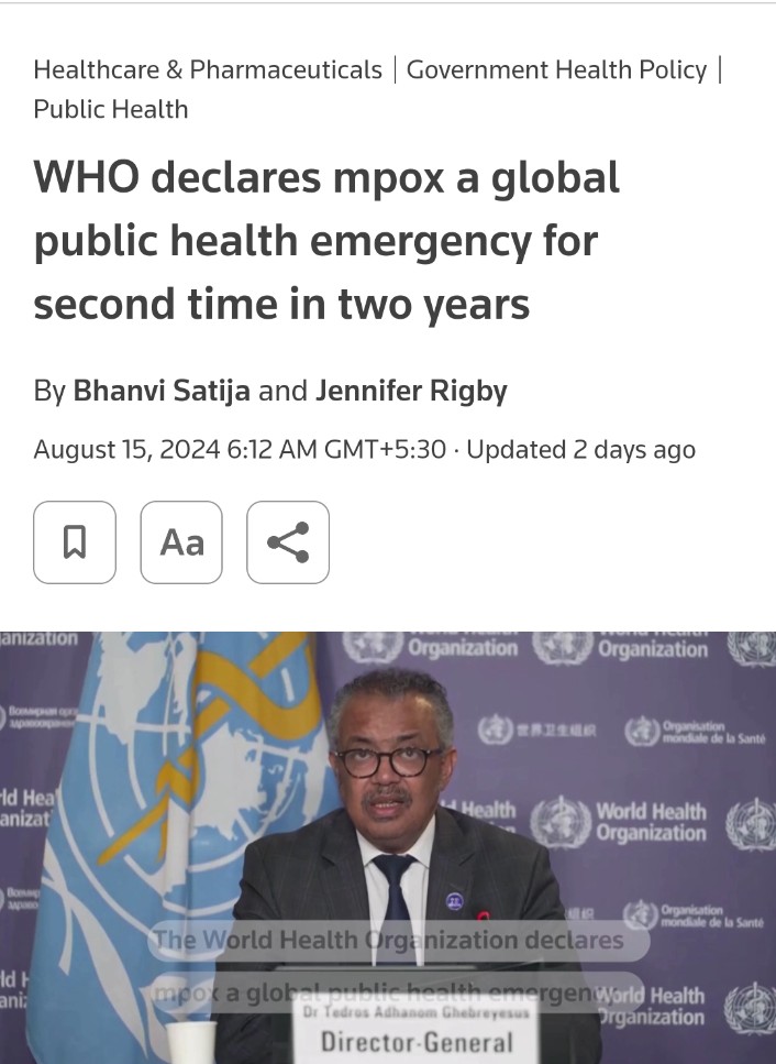 Monkey Gate (Thread) On 15th August With just 15,000 cases n 500 deaths ...