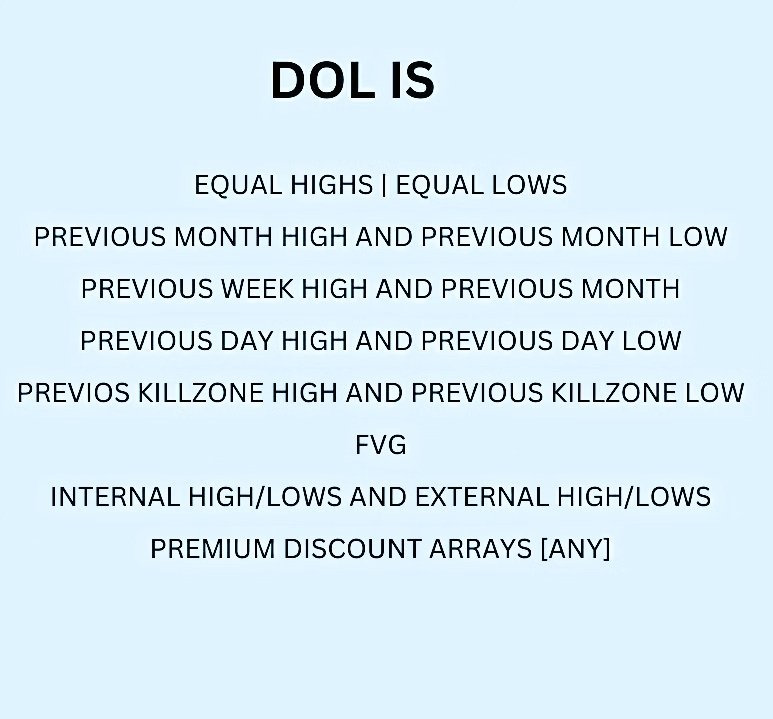 DOl -> BIAS -> SETUP 👁️‍🗨️. It's Gem change my trading style. Again ...