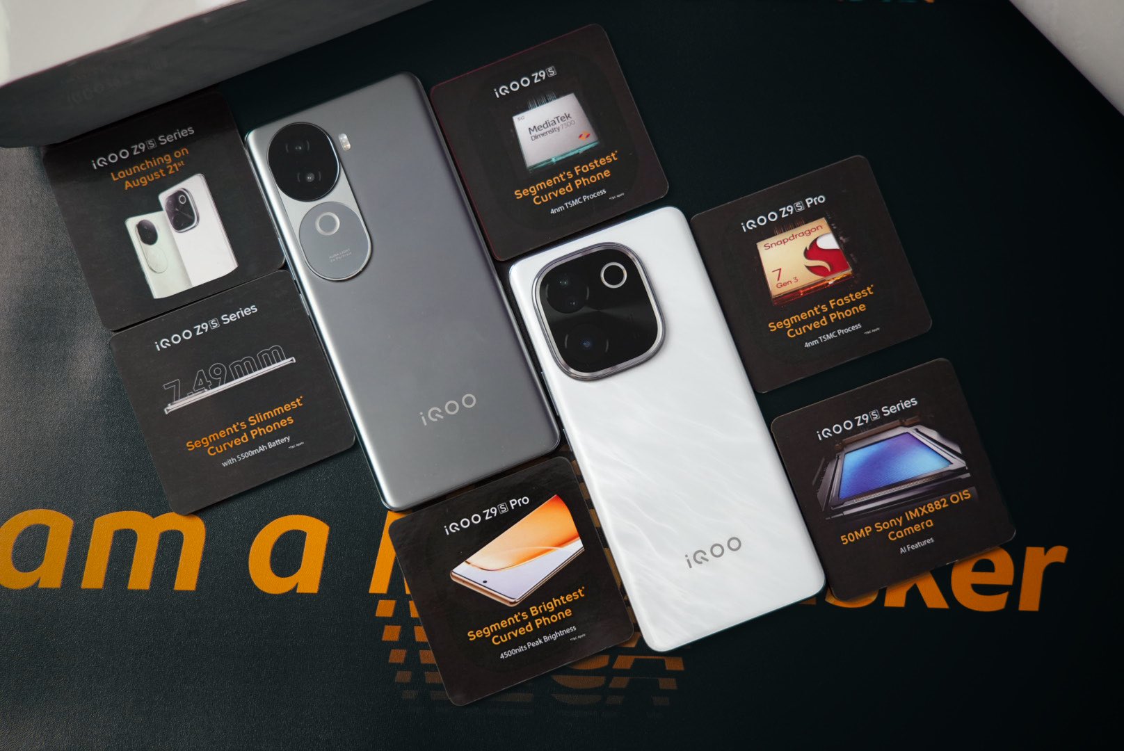 50MP ಕ್ಯಾಮೆರಾದೊಂದಿಗೆ iQOO Z9s Series ನಾಳೆ ಬಿಡುಗಡೆಯಾಗಲಿದೆ! ನಿರೀಕ್ಷಿತ ... 50MP ಕ್ಯಾಮೆರಾದೊಂದಿಗೆ iQOO Z9s Series ನಾಳೆ ಬಿಡುಗಡೆಯಾಗಲಿದೆ! ನಿರೀಕ್ಷಿತ ...