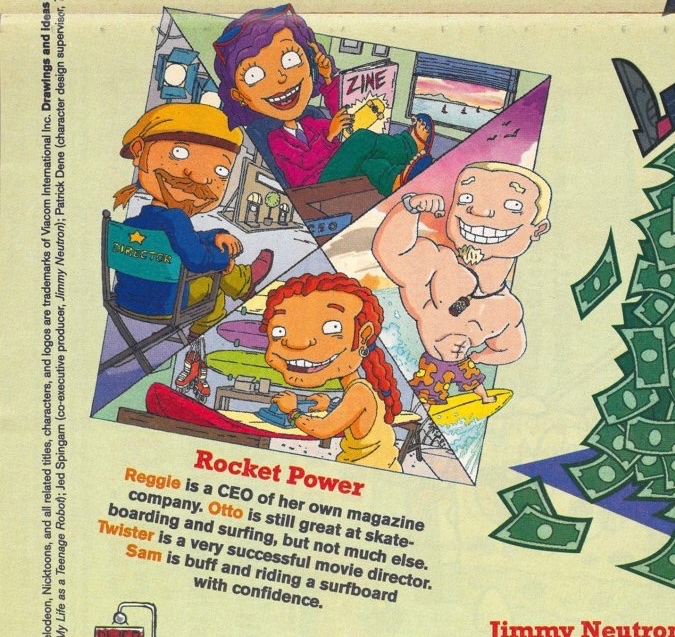 Rocket Power Squid Matt Schiavone Illustration + Design #SixFanarts