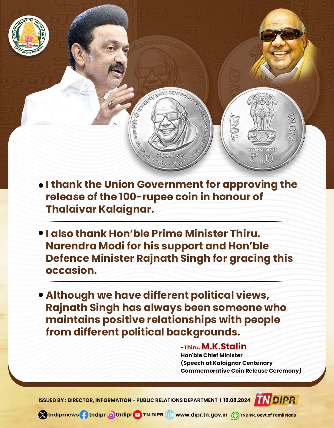 100 Rupees Coin Centenary Year SBI Mumbai Main Branch Building