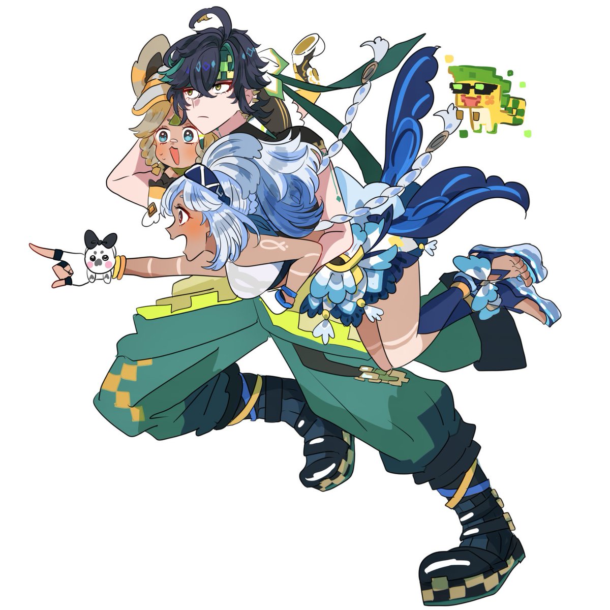 「キィムア会話してほしい #kinilani 」mitama🪸の漫画