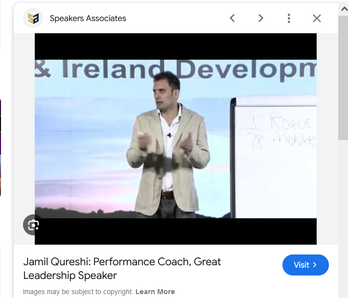 "During Covid, Jamil Qureshi worked extensively with global leadership ...