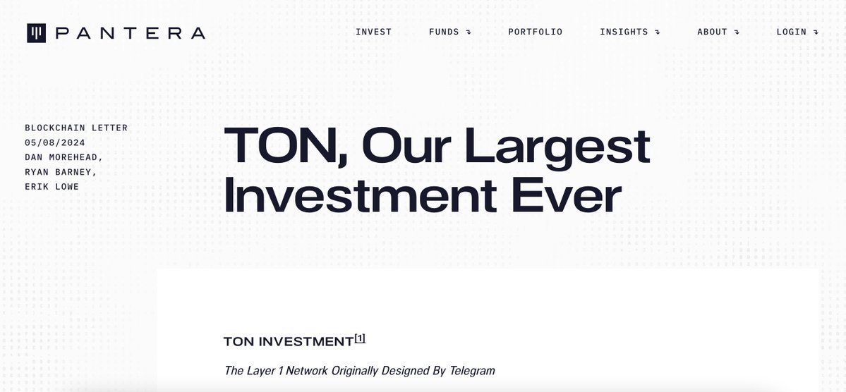 Didn't buy ETH when it was $100? You're getting another shot! TON is the next ETH, and we're ...