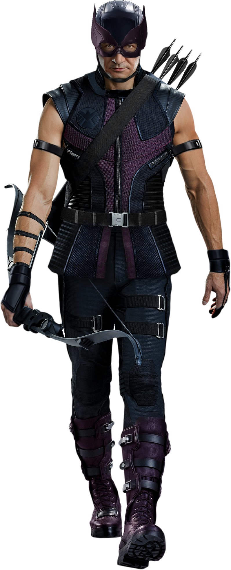 Original Hawkeye Costume Jeremy Renner Shares Two Cool New 'Hawkeye'