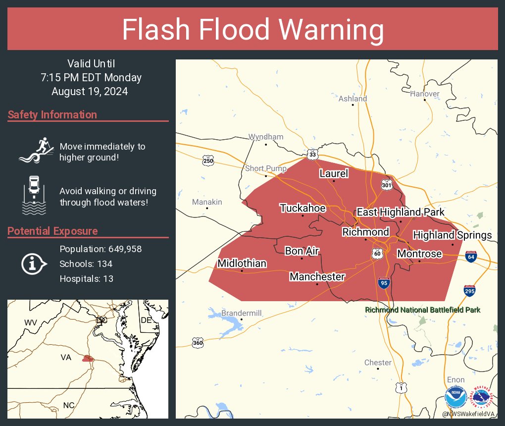 Richmond Virginia Flood Map New Data Reveals Hidden Flood Risk Across