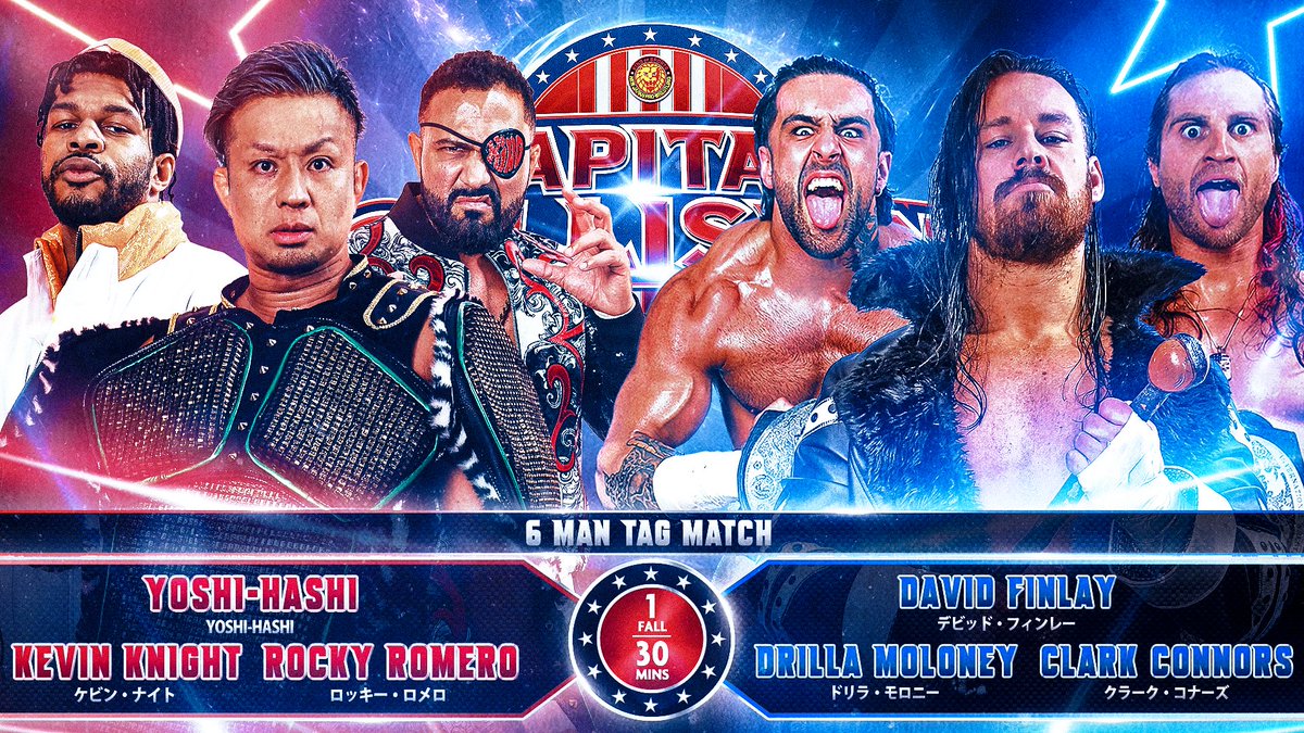 NJPW: Cartel completo «Capital Collision 2024» | Superluchas