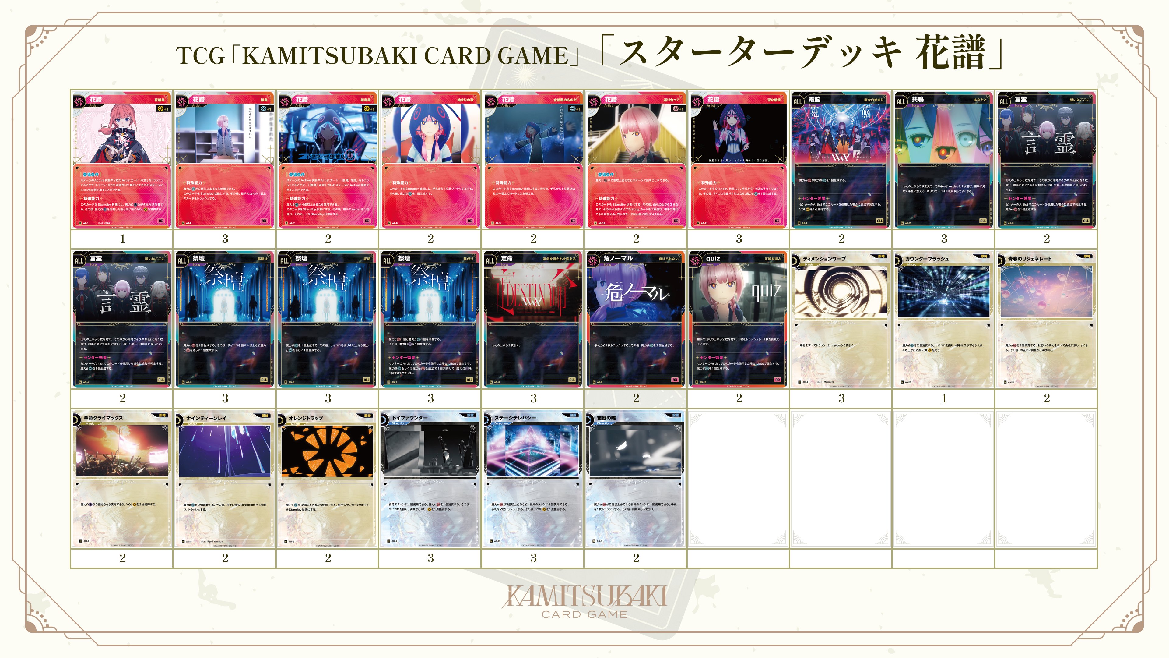 KAMITSUBAKI CARD GAME on X: KAMITSUBAKI CARD GAME on X: