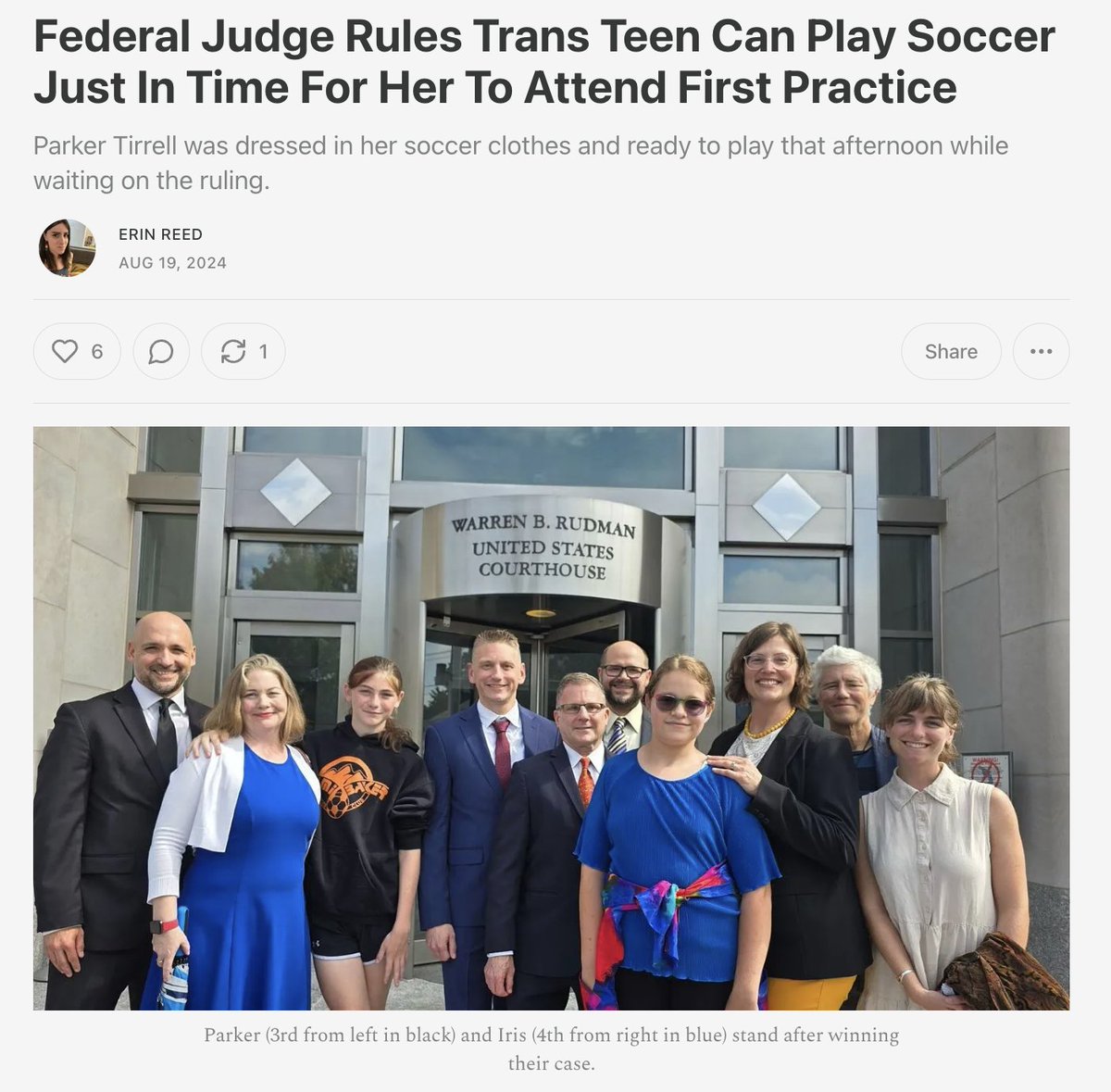 Erin Reed's Threads – Thread Reader App