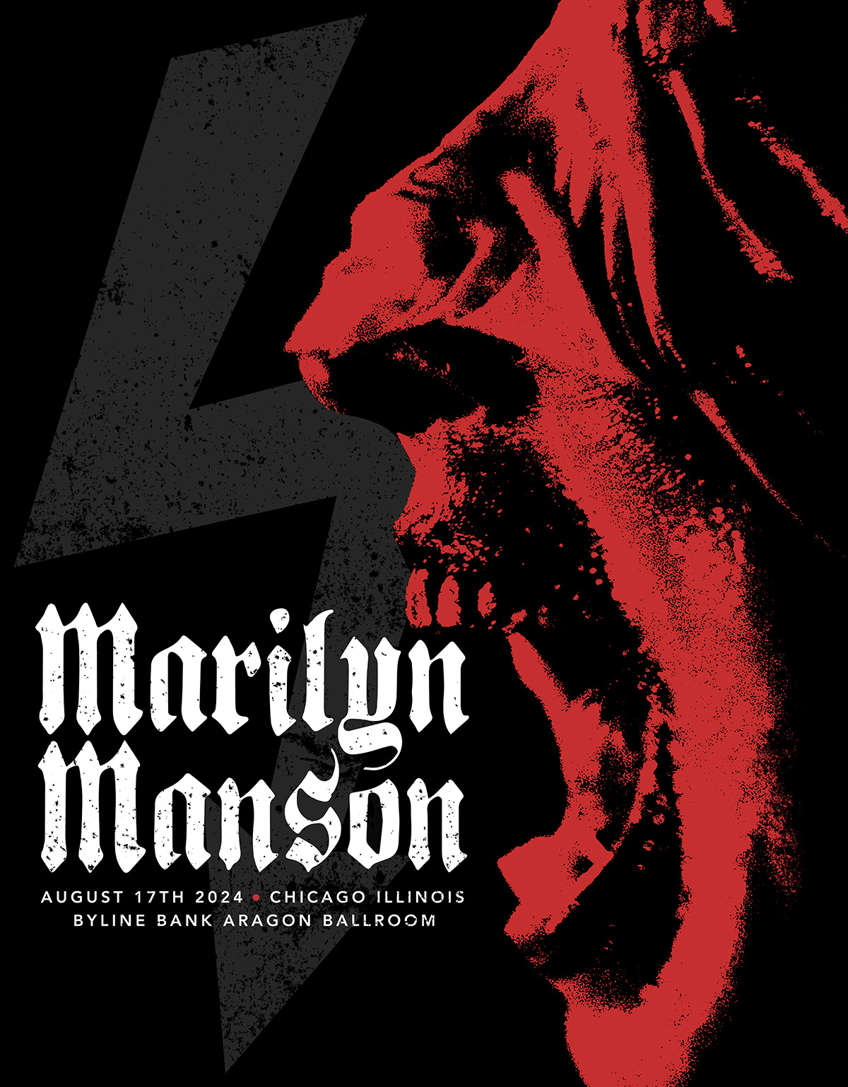 Marilyn Manson Logo Classic Logo | Marilyn Manson T Shirt | EMP