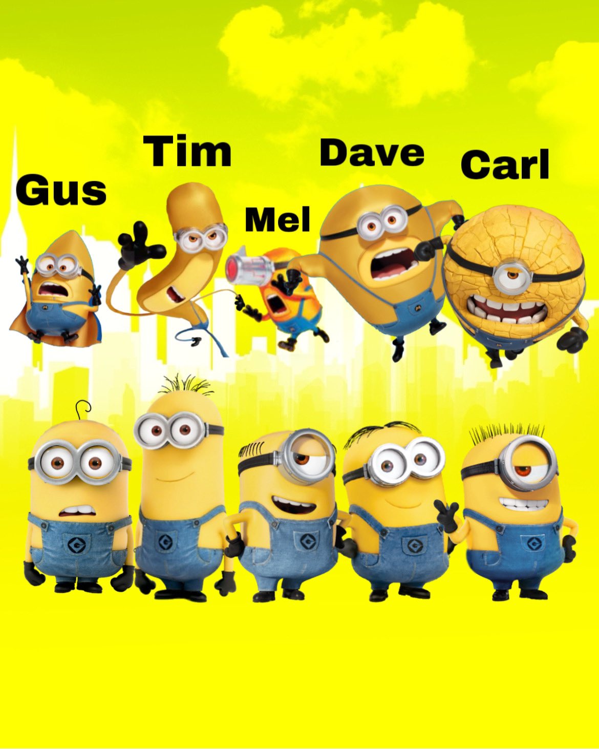 Despicable Me Minion Names List