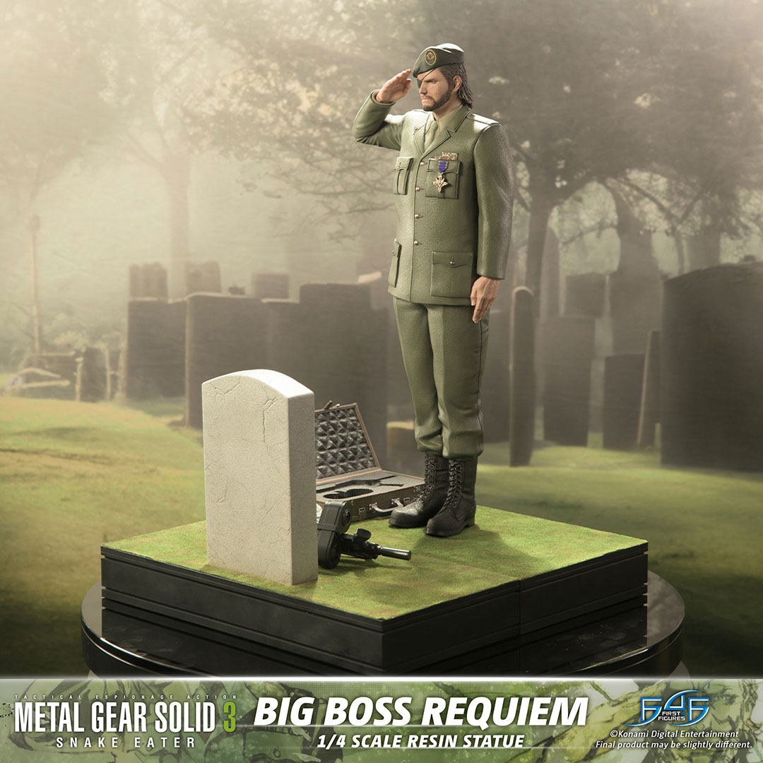 First 4 Figures revela estátua de Big Boss de Metal Gear Solid 3 - PSX ...