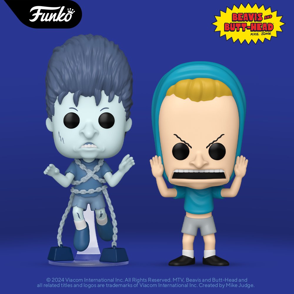 New wave of Beavis and Butt-Head Pops! (2024) - Funko Funatic New wave of Beavis and Butt-Head Pops! (2024) - Funko Funatic