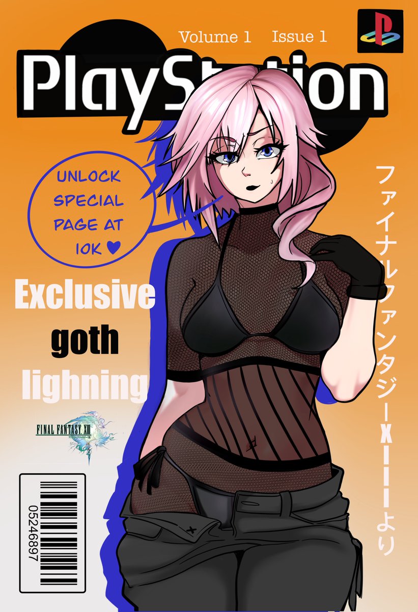 「Goth Yuffie 」Redpostit (Comm closed)の漫画