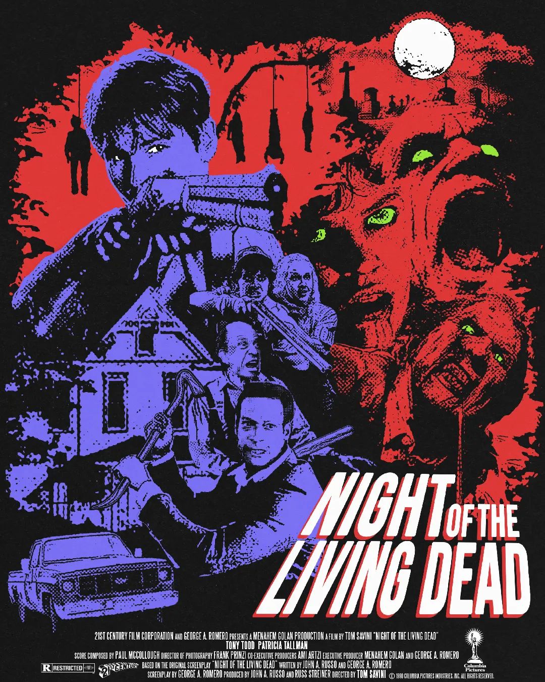 Night Of The Living Dead 1990 Scary Moments (Nightmare Fuel) In Night