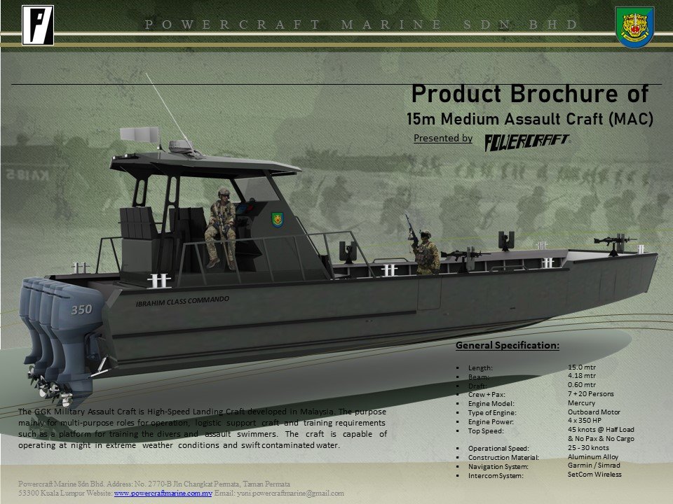 New GGK Watercrafts - Malaysian Defence