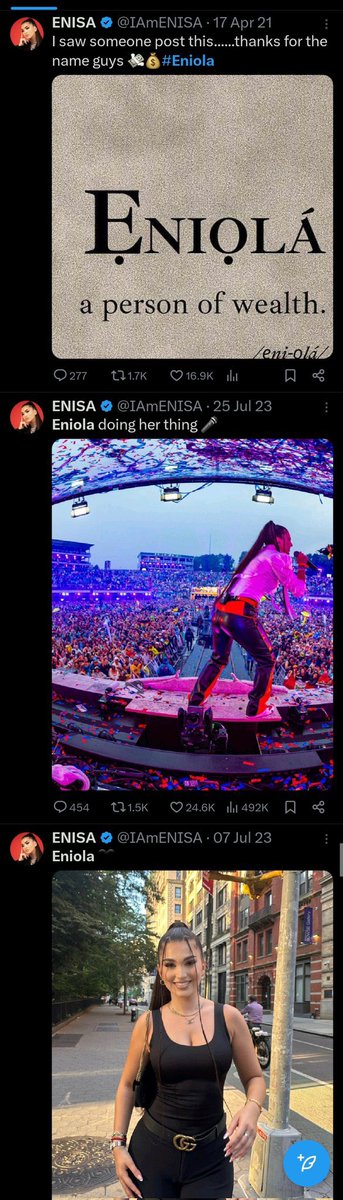 How Nigerians went head to head with South Africans and gave Enisa what she really deserved ...