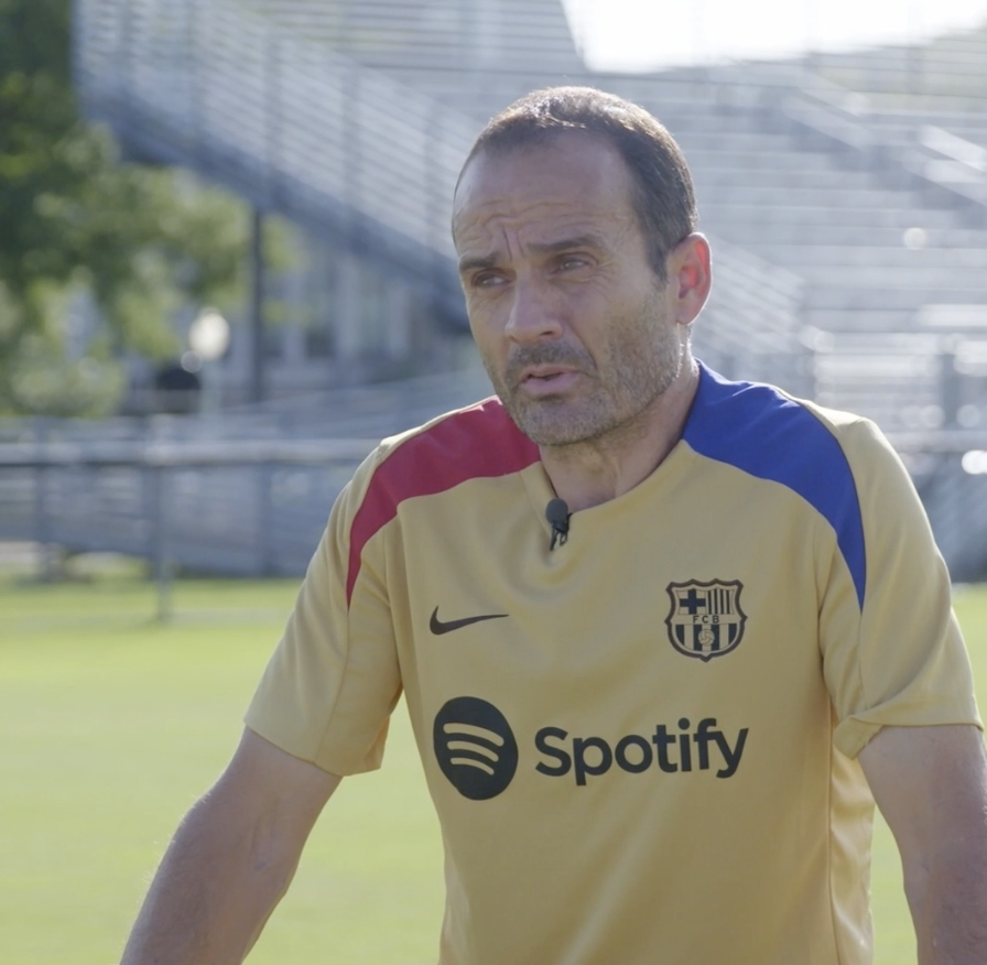 🗣️ Julio Tous, jefe de la preparación física del Barça, en @BarcaOneFCB ...