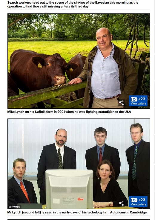 "Mike Lynch’s triumphs led to him becoming a science adviser to David ...