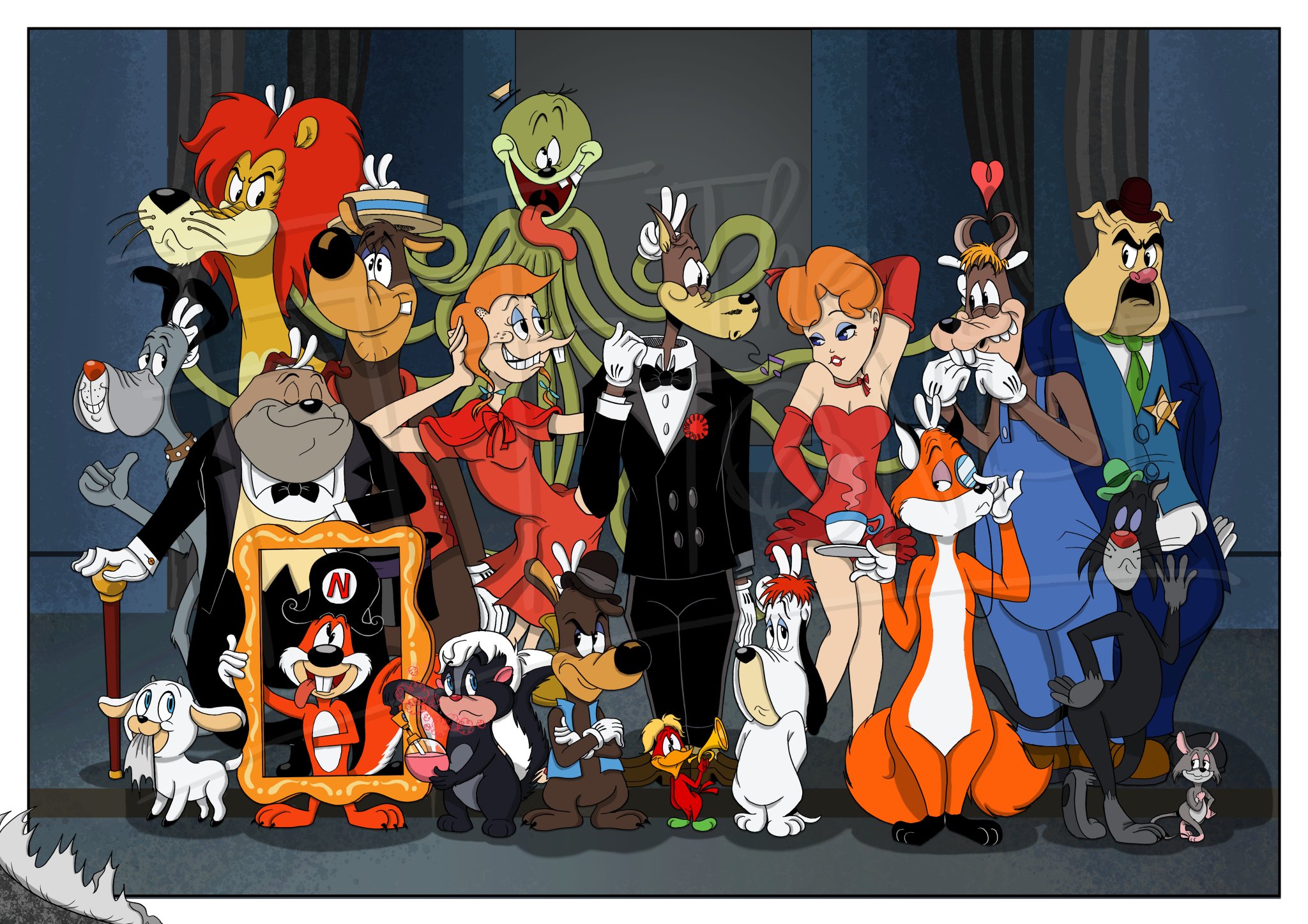 Tex Avery Rot Tex Avery