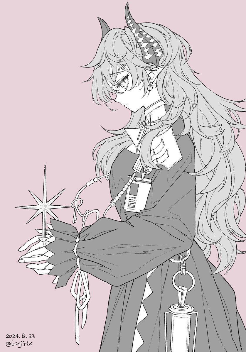 アークナイツ「ドゥーマ#アークナイツ #Arknights #明日方舟 」|Bonjiriのイラスト