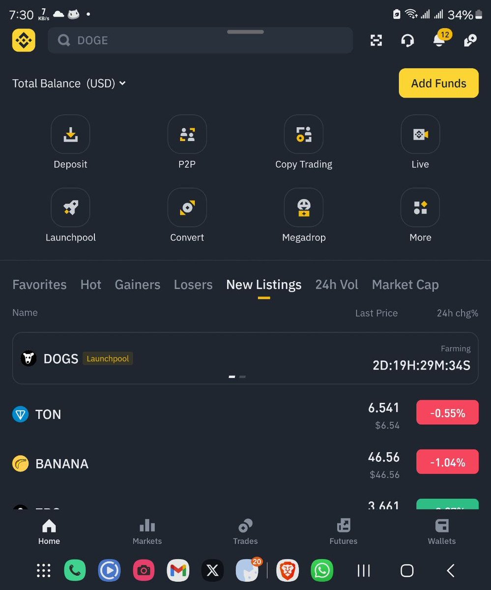 Another one for the crypto enthusiasts. Binance has a new launchpool ...