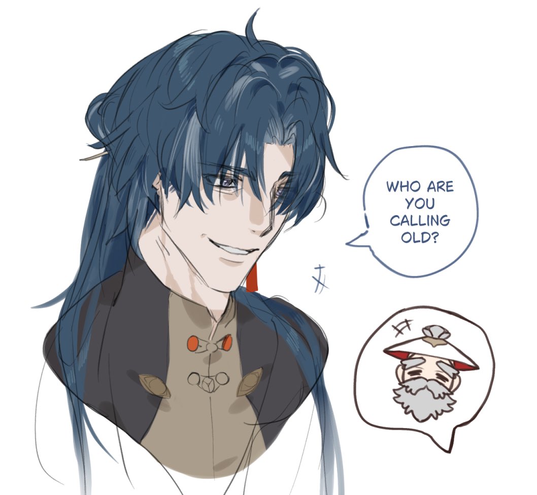 「Yingxing when his hair started graying #yingxing #huaiyan #h」Sgrimpの漫画