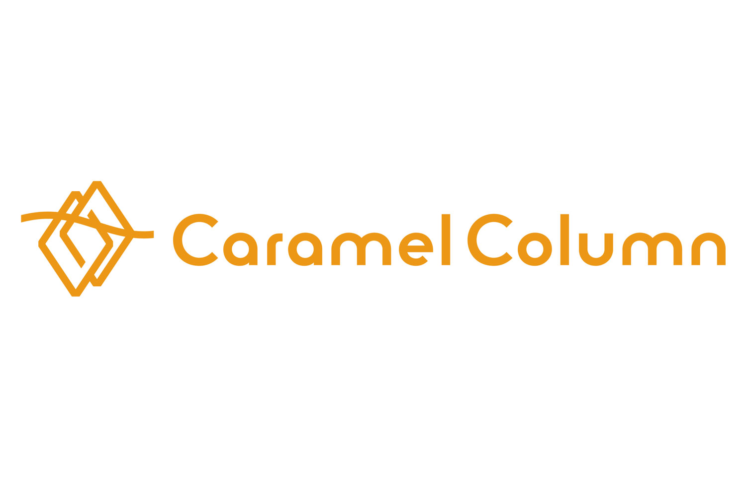 Orange Caramel Logo Thai Tea & Burnt Caramel Tres Leches