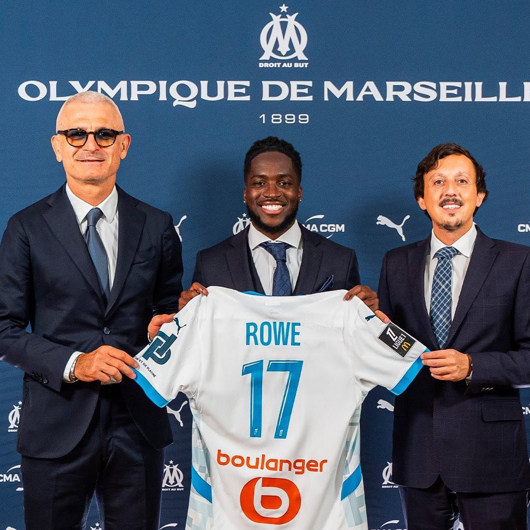 Jonathan Rowe Signs with Olympique Marseille - transfer-site.co.uk