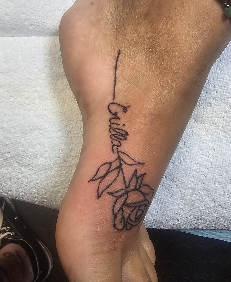 Emma rose tattoo | Orangetattooshop.com