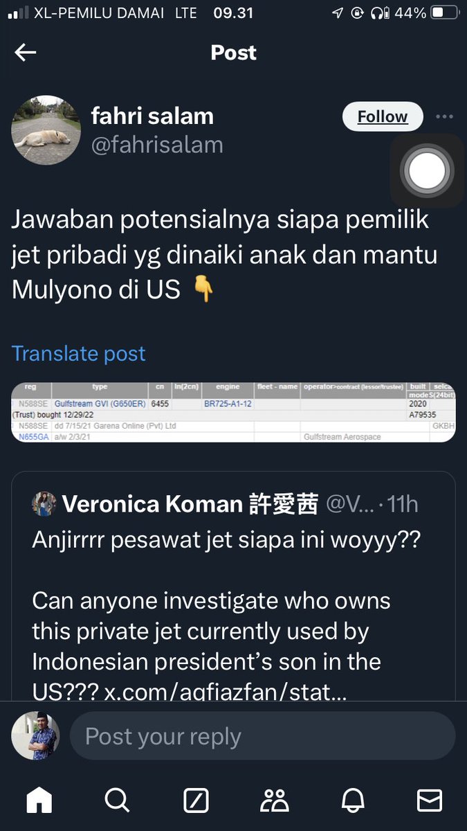 Rekap foto Jet sang anak mantu, yg ketangkep di temlen: ~anak mantu posting jendela dan ekor ...