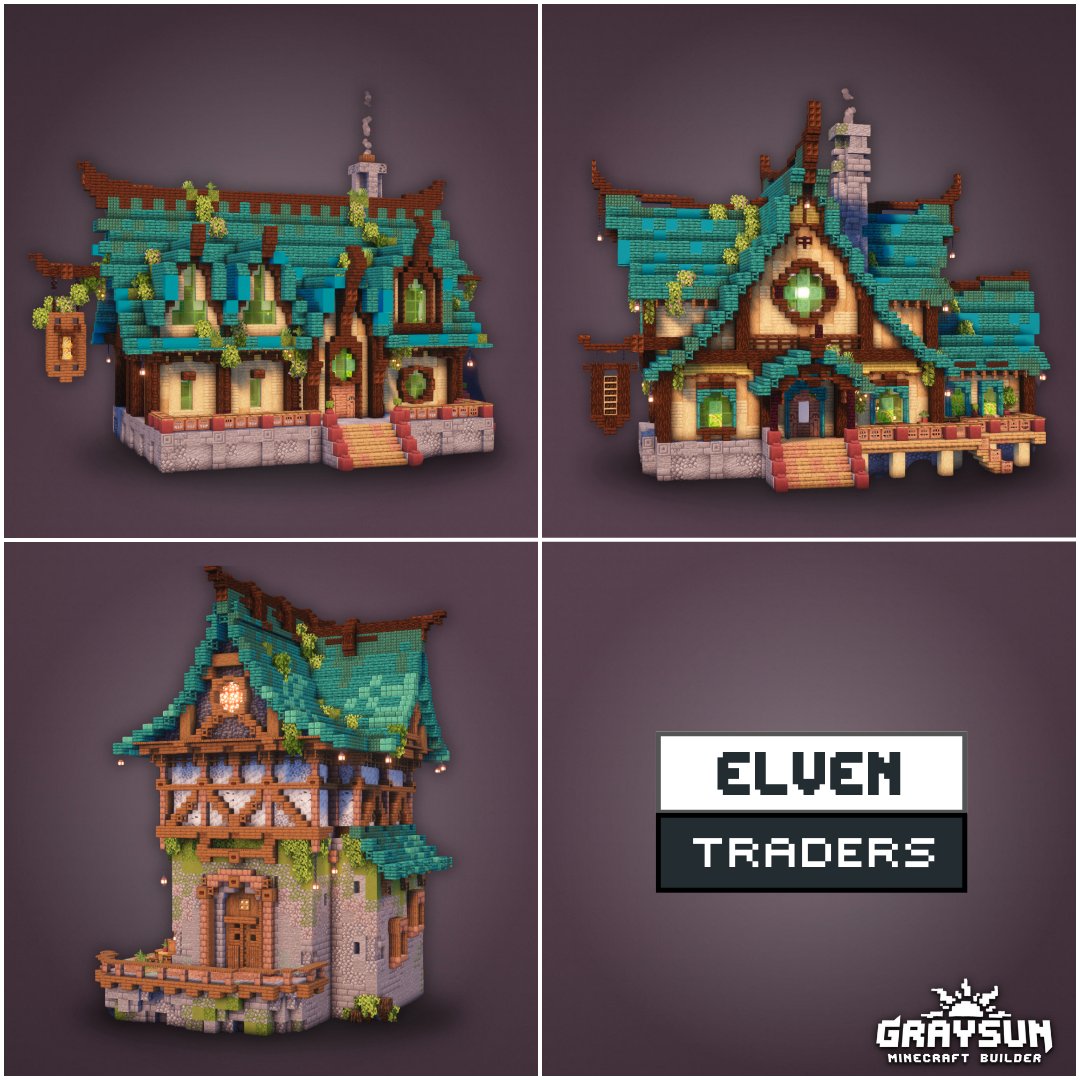 Minecraft Elven Building Style High Elven House : R/Minecraftbuilds
