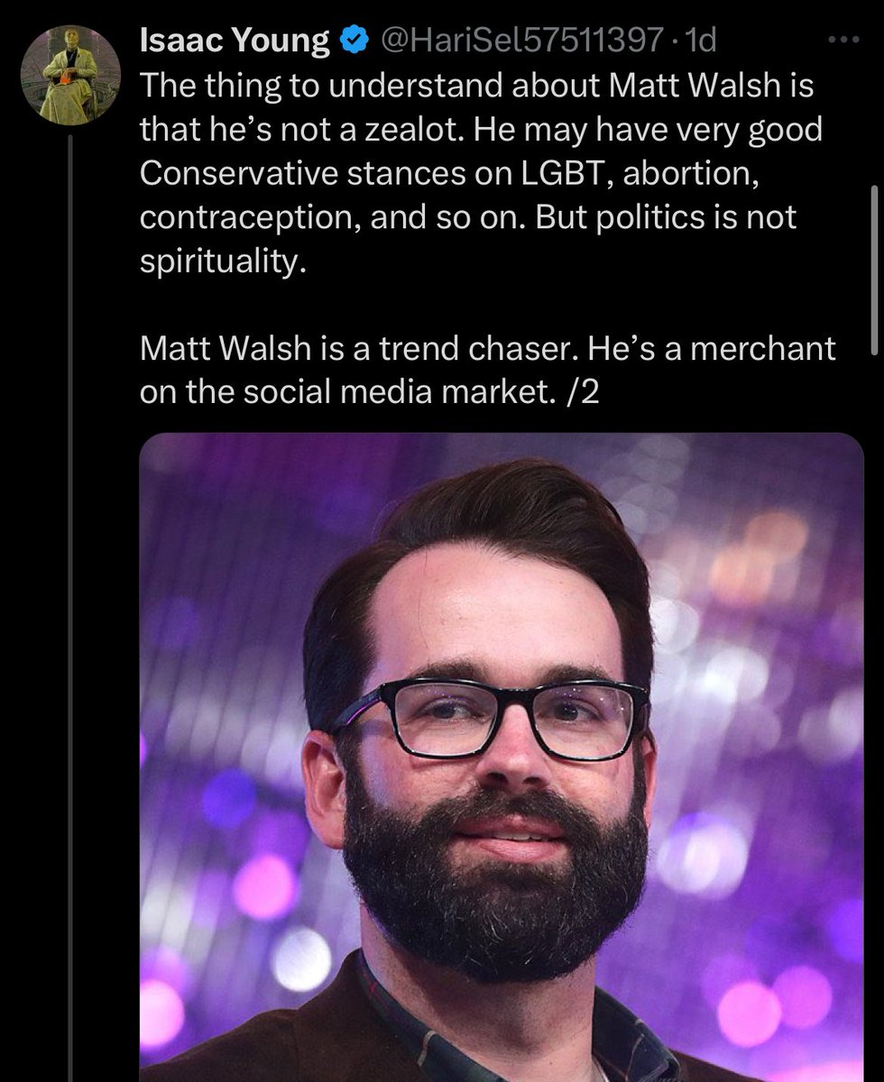 A day has passed. And I want to re-articulate some things in this ...