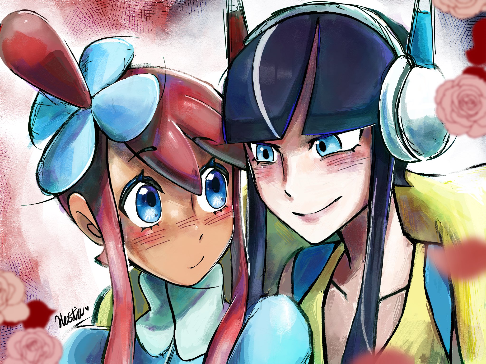Pokemon Elesa And Skyla