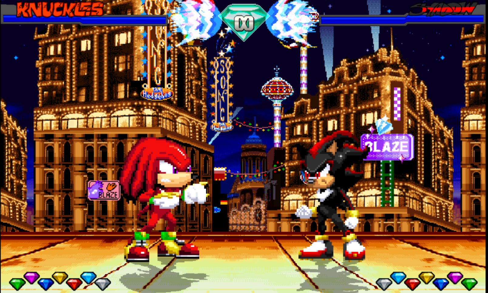 Sonic Fighting Base Sonic The Hedgehog: Battle Racers Game