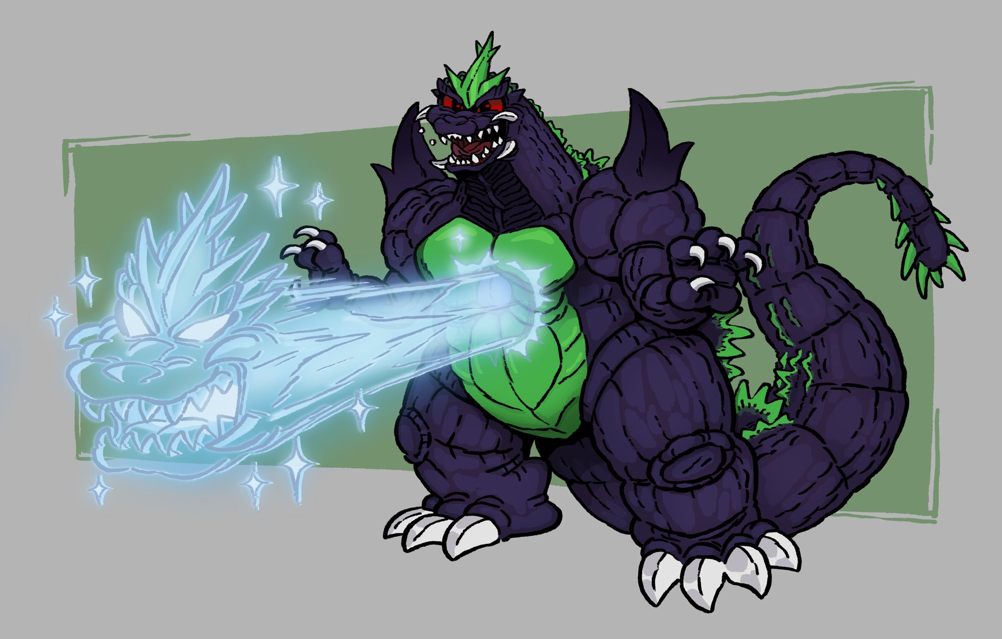 Super Godzilla Vs Spacegodzilla