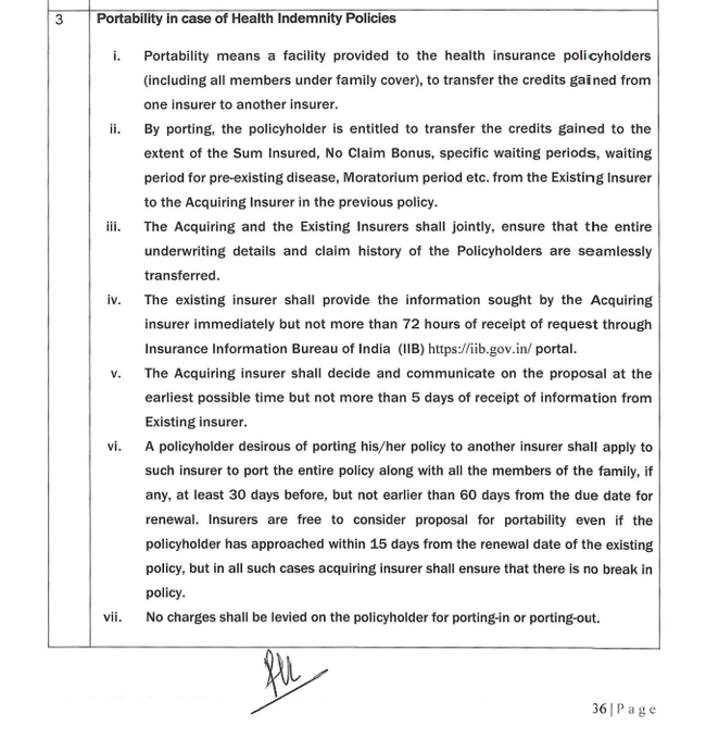🚨IRDAI master circular From, 🩺Policy issuance in seven days to 🩺 ...