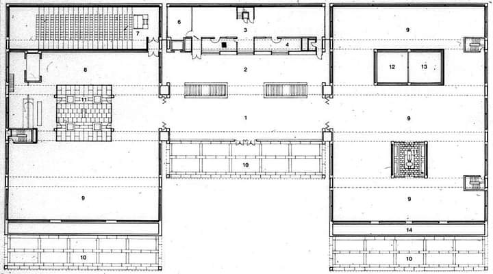 Louis Kahn Kimbell Art Museum Plan LOUIS KAHN / KIMBELL ART MUSEUM