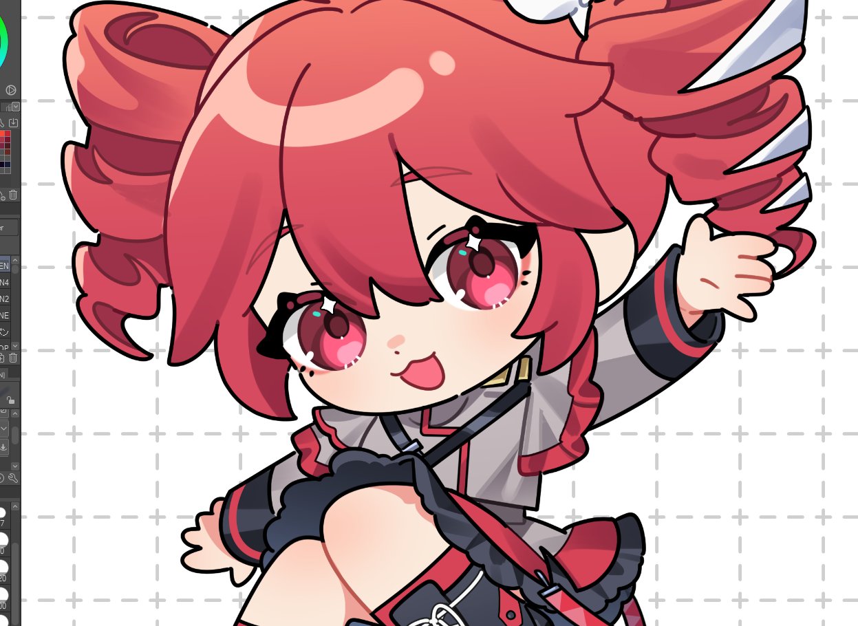 Teto Chibi Kasane Teto [Speedpaint] By Lizheru - Fur Affinity [dot]