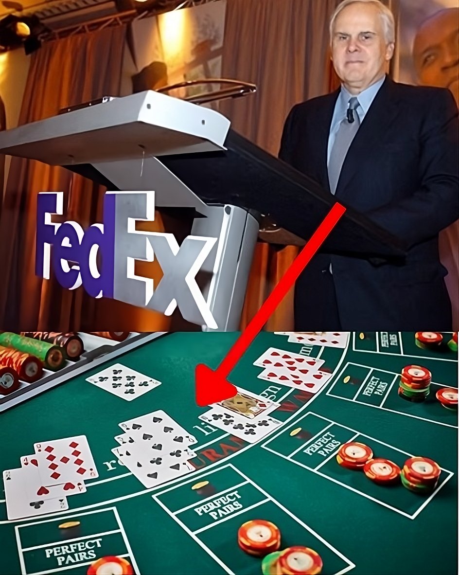 In 1973, FedEx was 7 days away from bankruptcy. So their CEO, Frederick ...