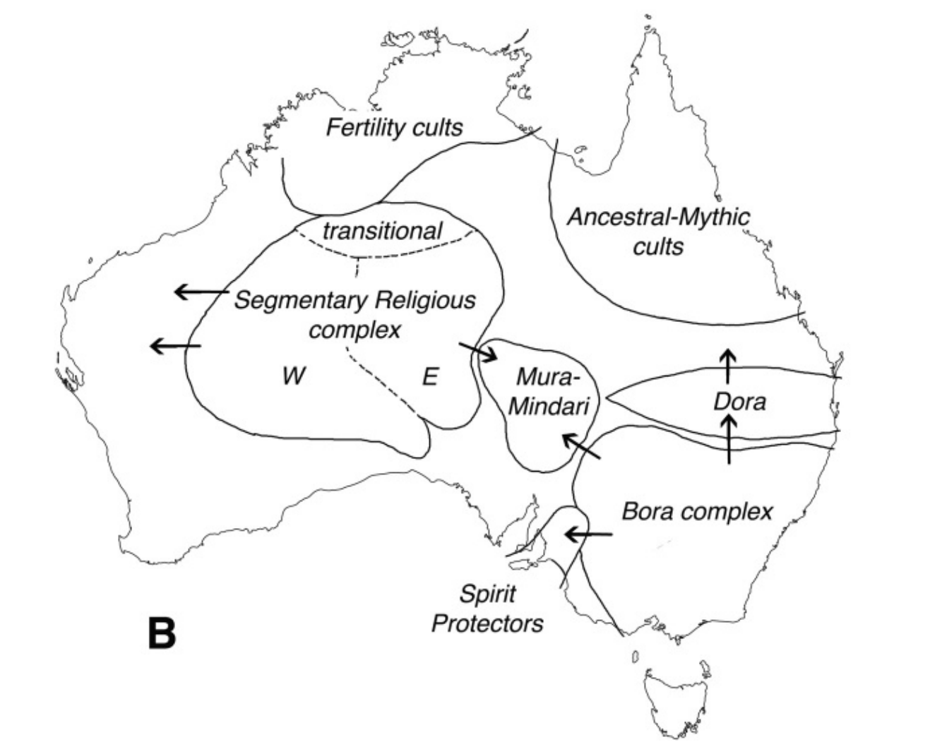 Australian Religion Map