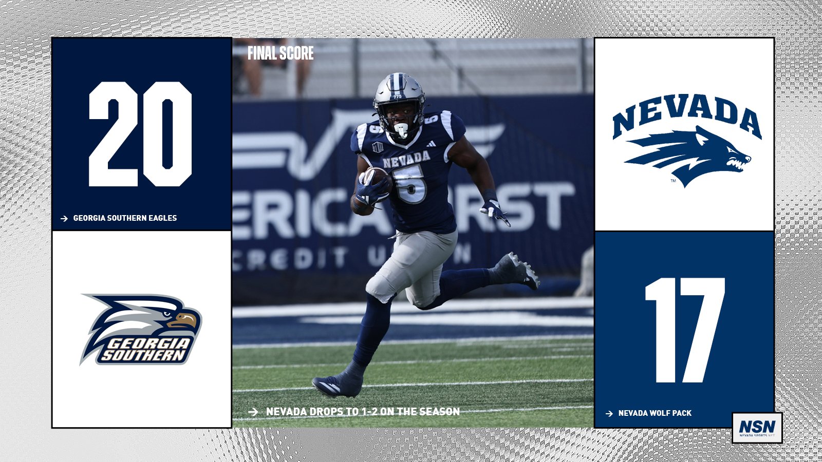 Nevada football score store