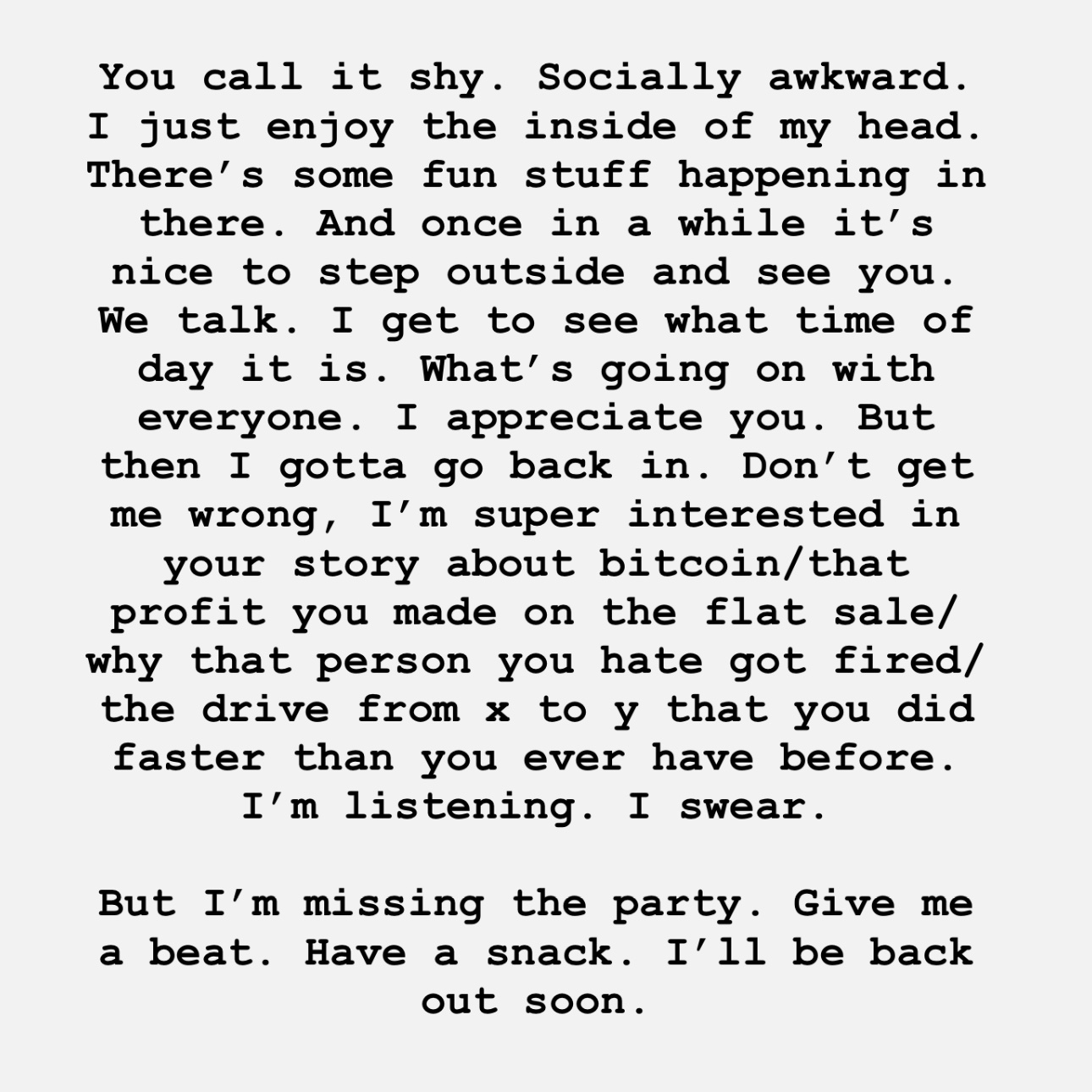 Being Socially Awkward Quotes