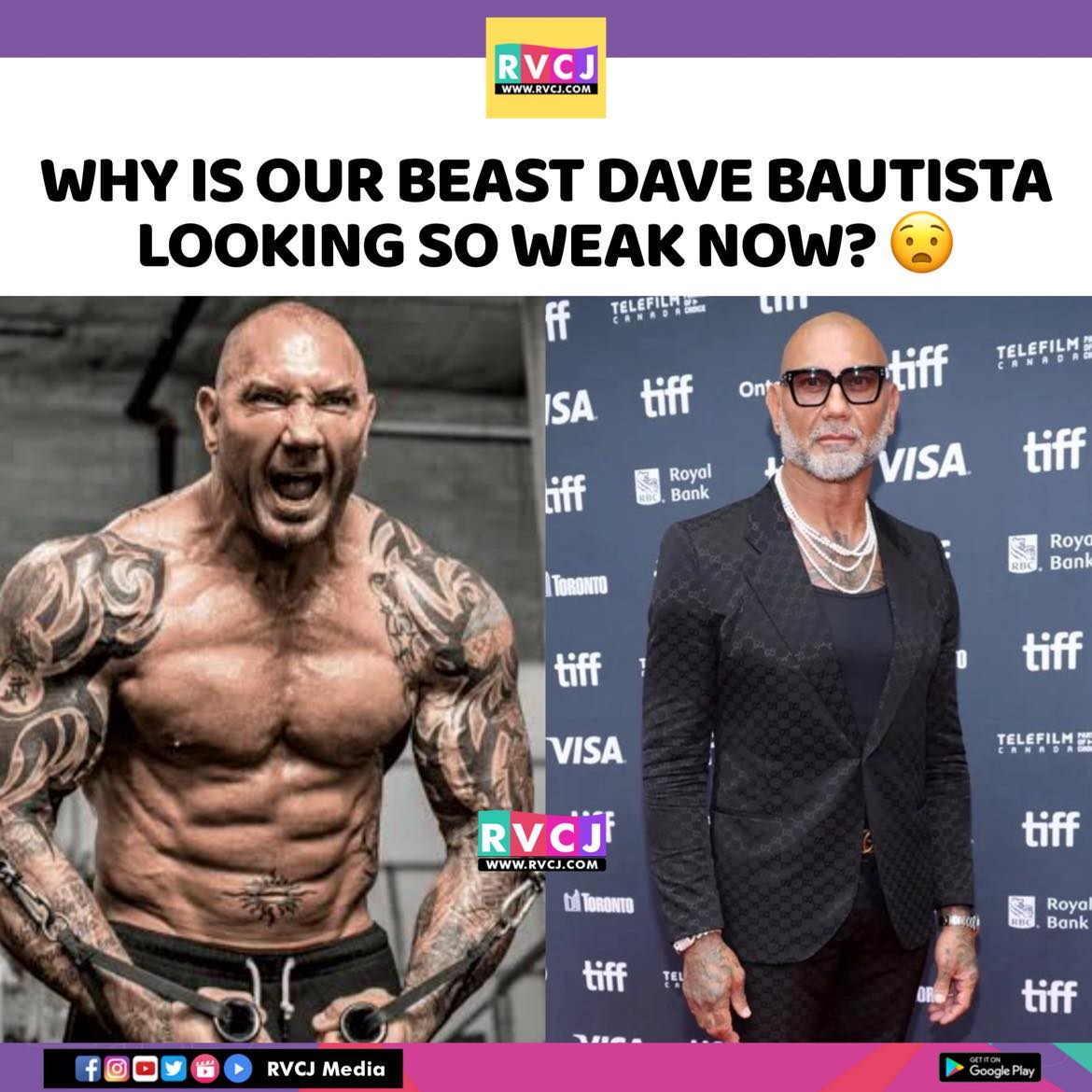 Dave Batista 2024 Tatoeages Dave Bautista's Incredible Transformation