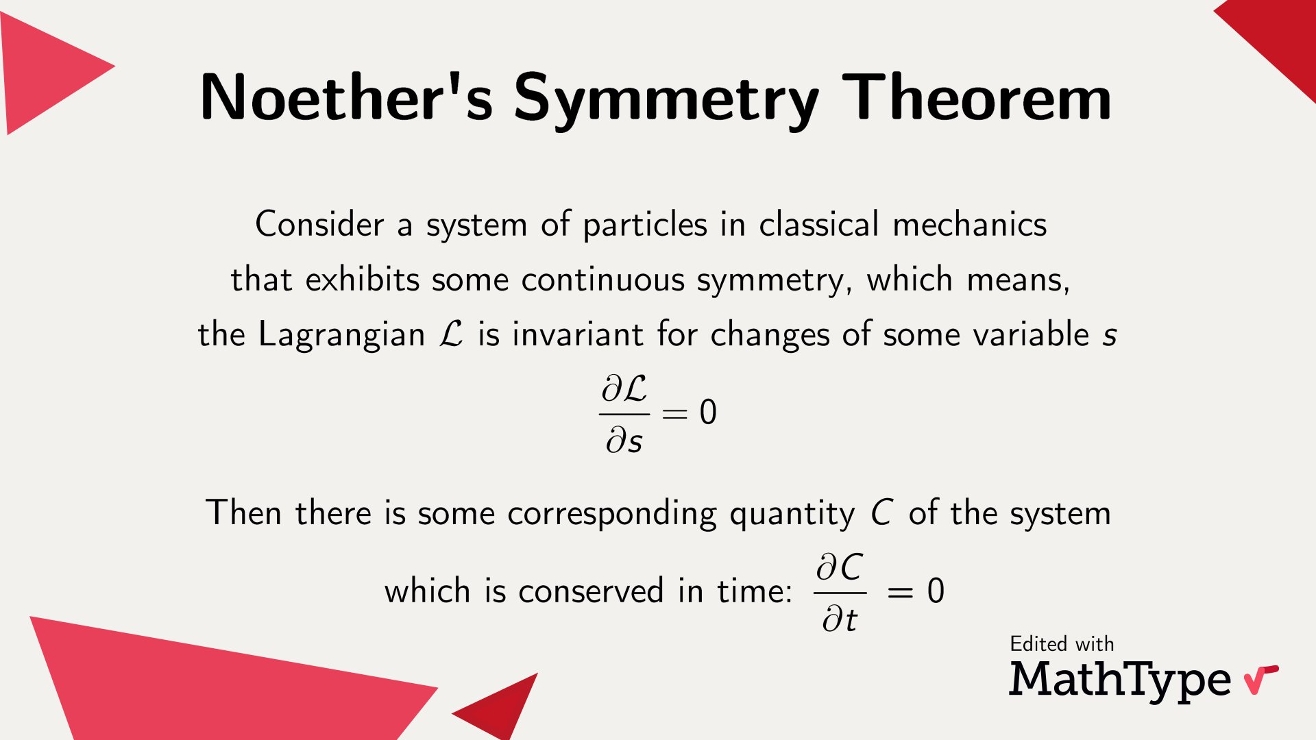 Picture Of Emmy Noether S Theorem Emmy Noether: 100 Women Of The Year