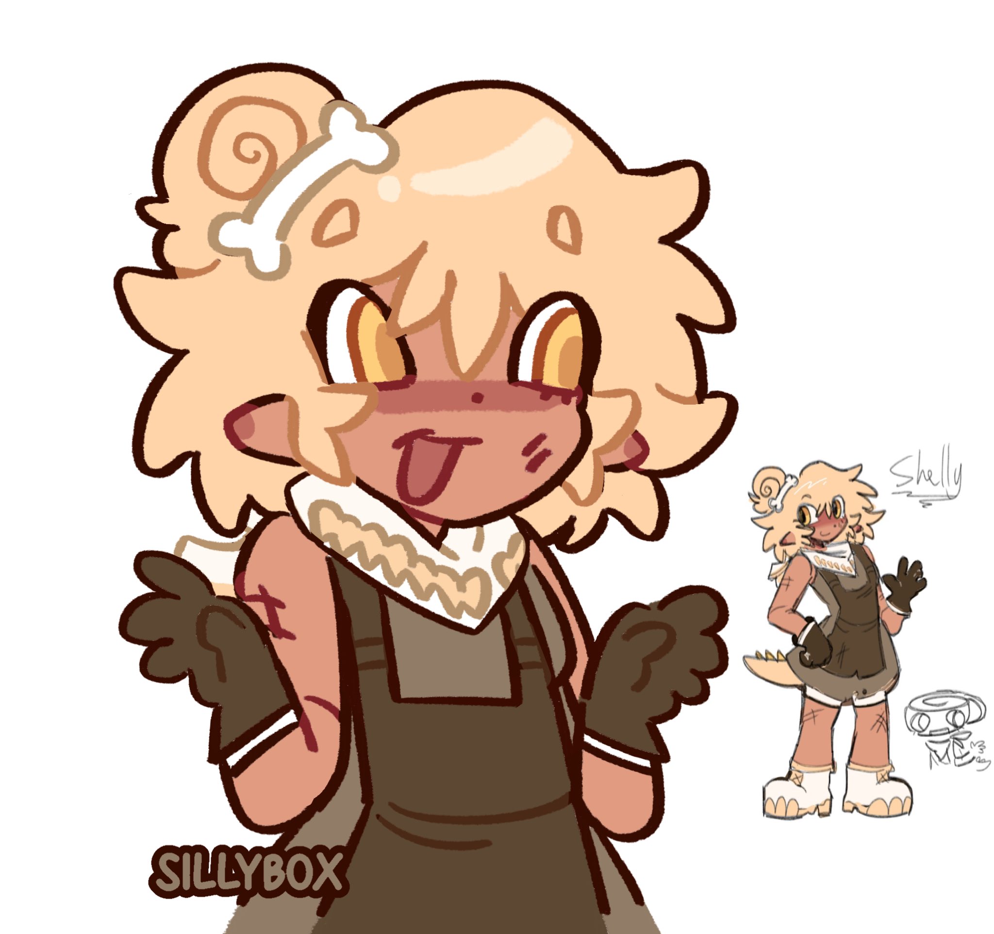 Shelly Cartoon Interior Decorator Character Design For 7 Deadly Sines: